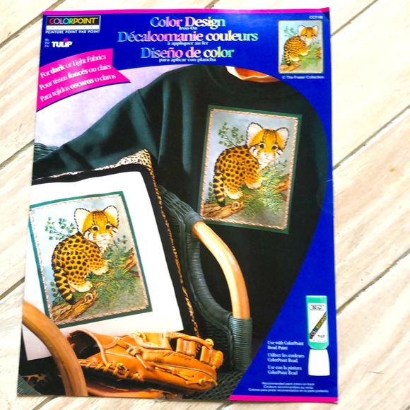 Tulip | Office | Nwt 2 Sets Colorpoint Paint Stitch Iron On | Poshmark